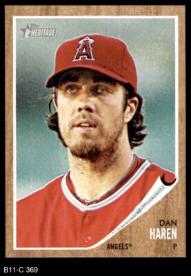 2011 Topps Heritage #369 Dan Haren Diamondbacks 8 - NM/MT | eBay
