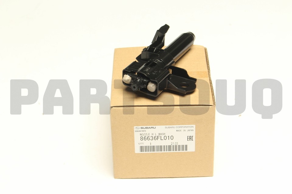 86636FL010 Genuine Subaru NOZZLE H L WASHERLH 86636-FL010 | eBay