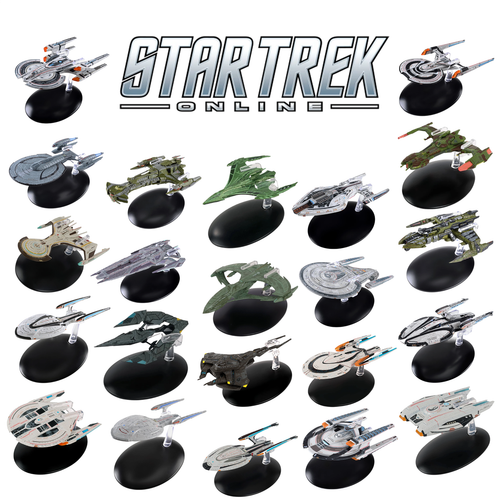 Eaglemoss STAR TREK ONLINE SHIPS Official Starships Collection Models ...
