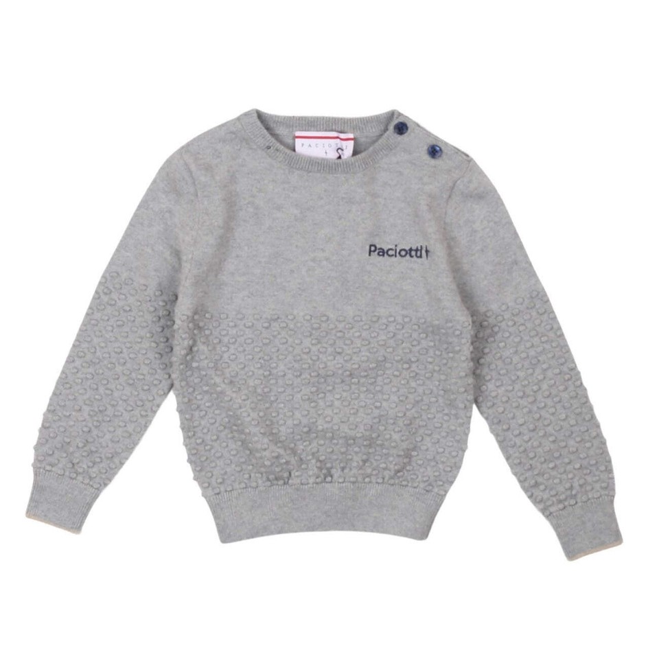 Paciotti - Maglioncino Grigio Melange | eBay