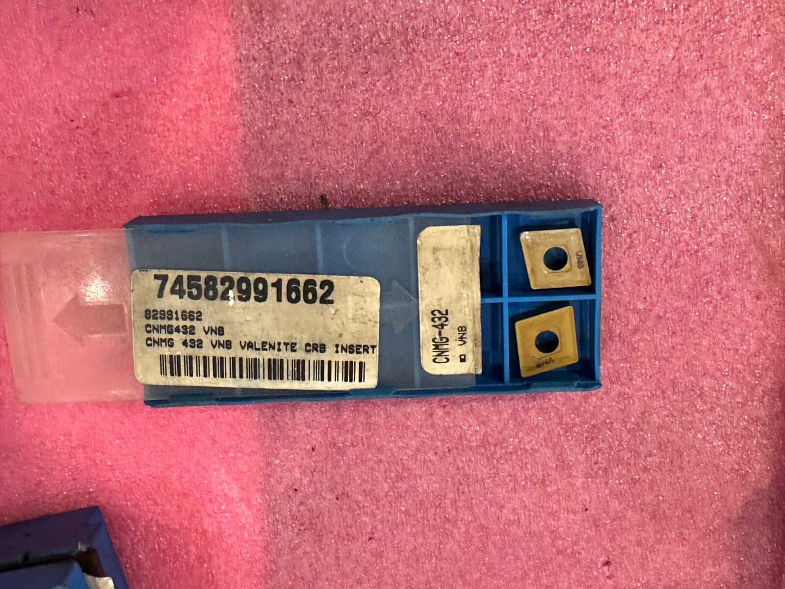 Valenite Carbide Inserts Grade VN8 P/N CNMG-432 (Lot of 2) | eBay
