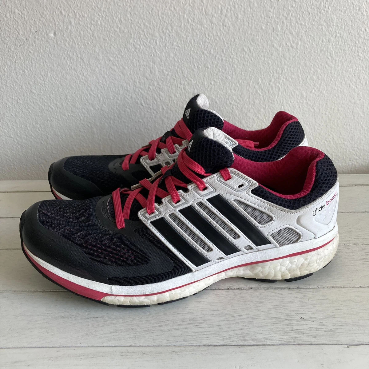 Pink Adidas Glide Boost