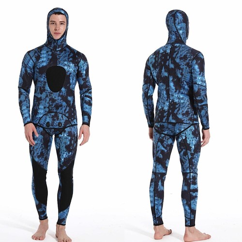 3MM Neoprene Wetsuit Spearfishing Fishing Cold Warm Winter Two-piece ...