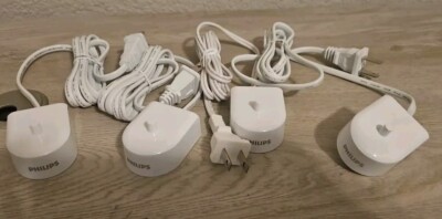Lot of 4 NEW Philips HX6100 Toothbrush Sonicare Travel Charger Base AC ...