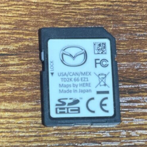 Mazda GPS Navigation SD Card TD2K 66 EZ1 Nav Card OEM | eBay