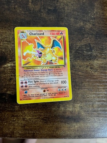 Pokémon TCG Charizard Legendary Collection 3/110 Regular Rare Vintage ...