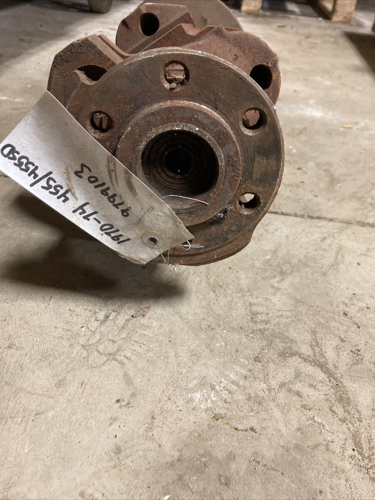 Pontiac 455 Crankshaft 9799103 1971 1972 1973 1974 Crank GTO Firebird ...