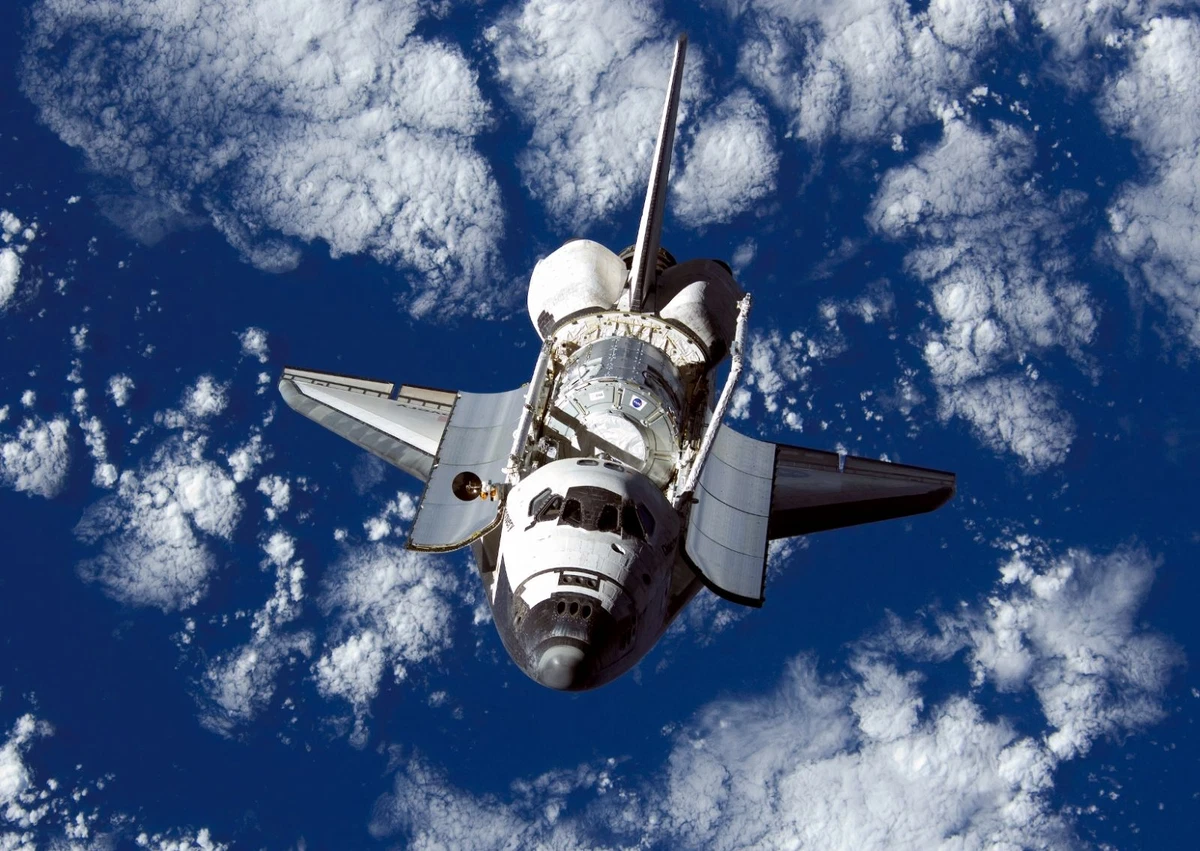View From Space Shuttle