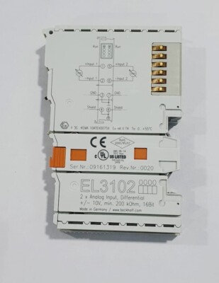 Beckhoff EL3102 2x ANALOG INPUT MODULE | eBay