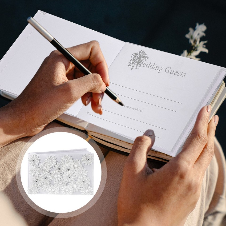 Wedding Attendance Book Guest Signature Bridal Shower Guestbook ...