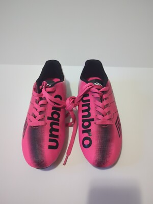 UMBRO GIRLS ARTURO SOCCER SHOES Youth Size 5 PINK White | eBay