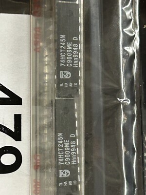 LOT OF 5 PCS Phillip SN74HCT245N 74HCT245 Octal Bus Transceiver 3-State ...
