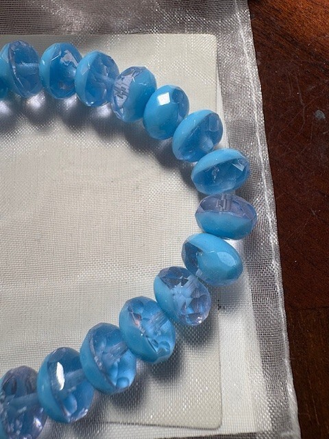 Sabika Blue Stretch Bracelet | eBay