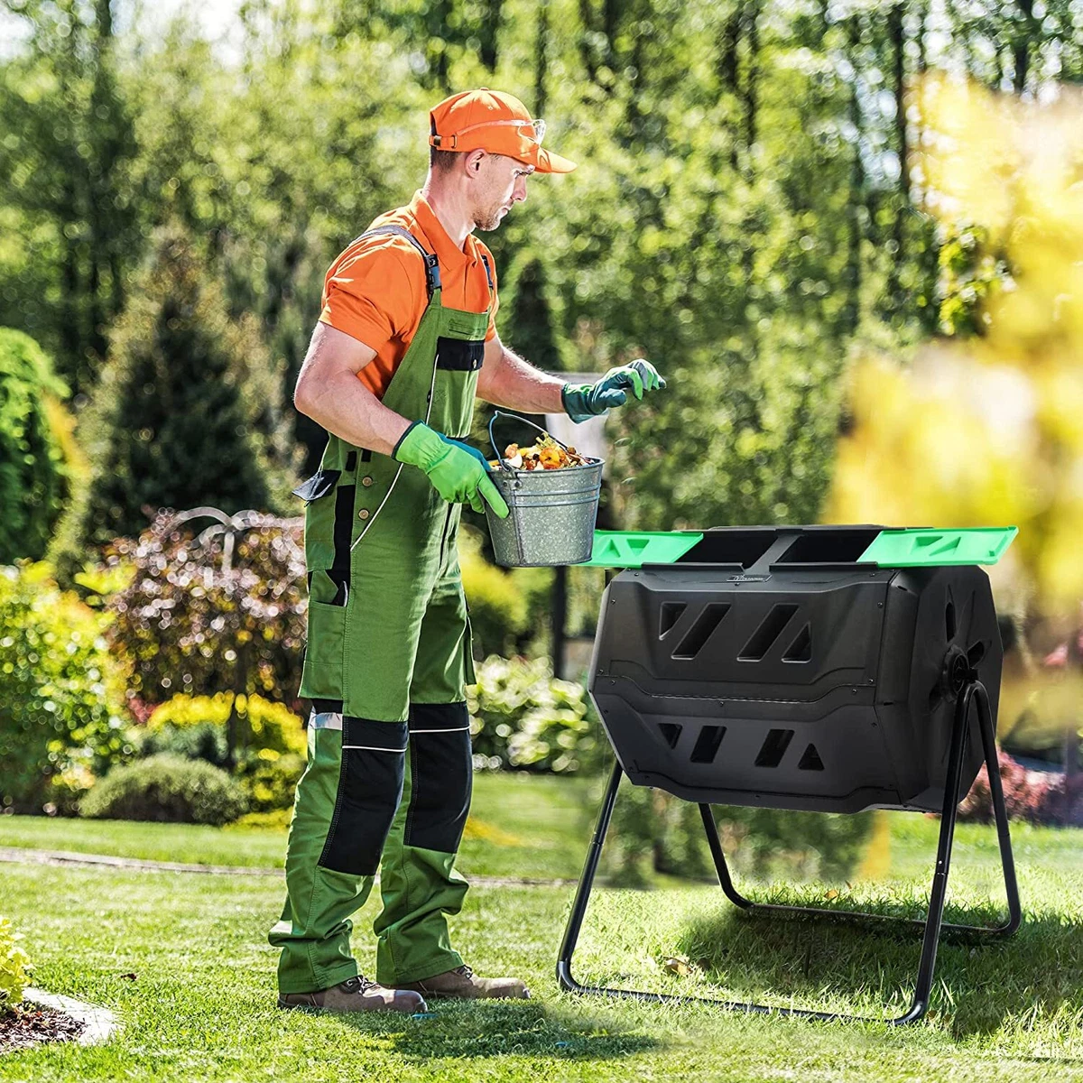 Rotating Composting Bins