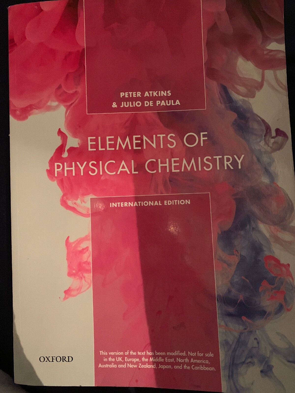 Elements of Physical Chemistry by Peter Atkins and Julio de Paula (2015 ...