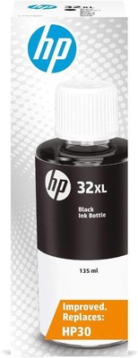 HP 32XL Black Ink Bottle 135ml - 1VV24AE | eBay