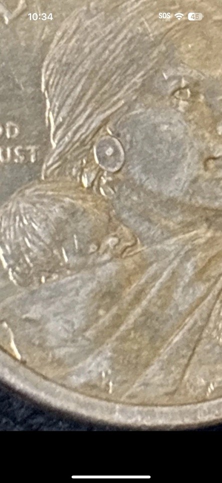 2000 Sacagawea Dollar P Mint babies right eye is open Rare Error Coin. | eBay