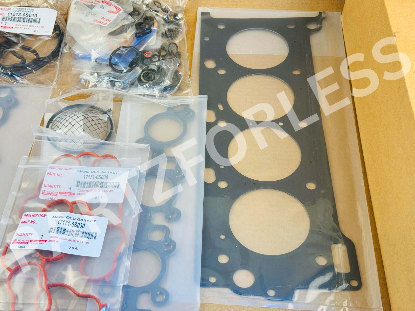 04112-0S013 TOYOTA GENUINE GASKET KIT, ENGINE VALVE GRIND 041120S013 ...
