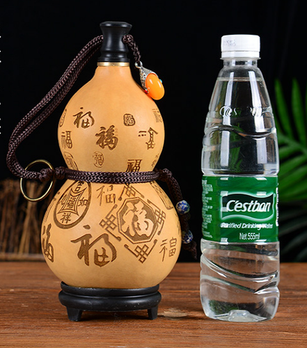 Natural Gourd, Portable Water Cup, Wine, Medicine Gourd, Baifu Wine ...