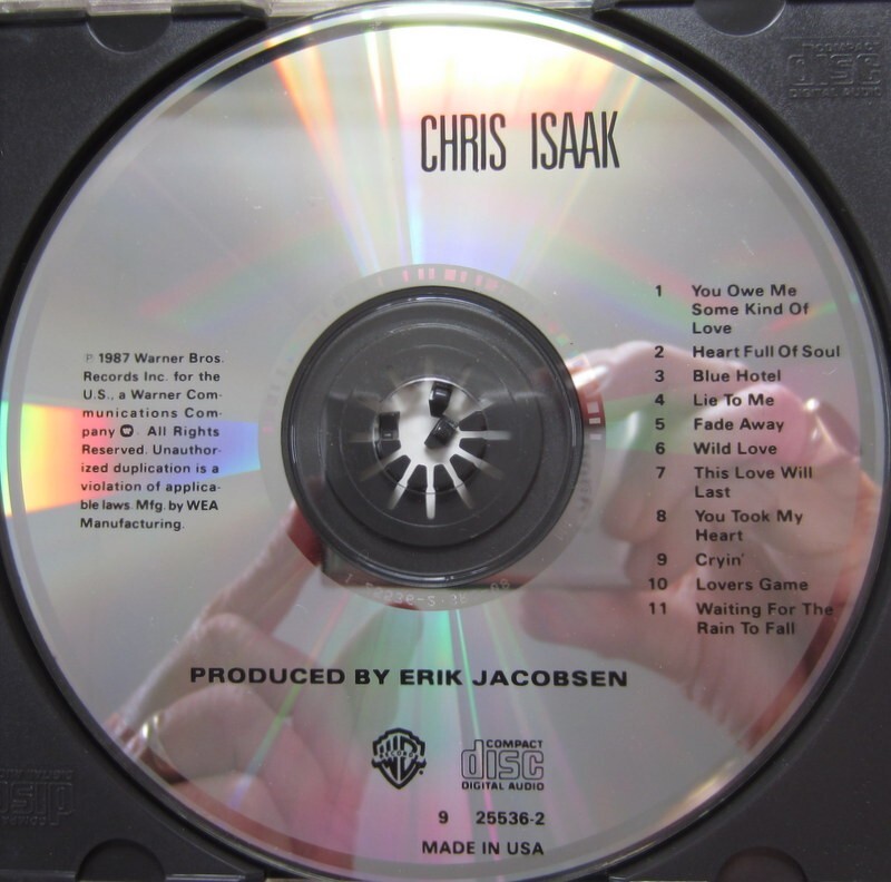 Chris Isaak – Chris Isaak, CD, 1987, Very Good+ condition | eBay