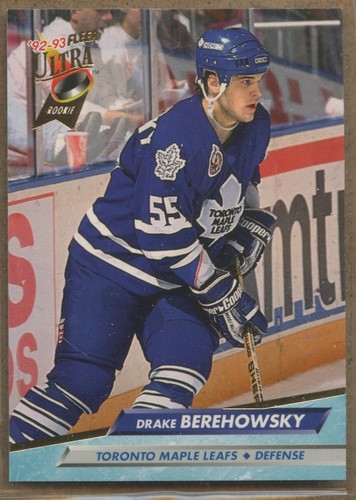 1992-93 Fleer Ultra #417 Drake Berehowsky Toronto Maple Leafs | eBay