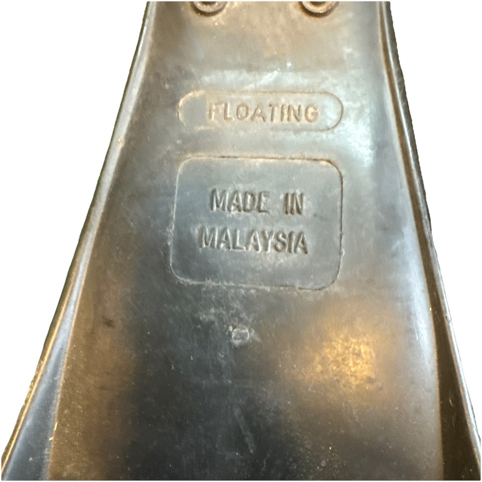 Vintage Deep See Rubber Floating Swim Fins / Diving Flippers, Size 5-6 ...