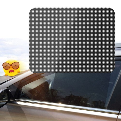 2Pcs/bag Protection Cloth Sticker Sun Visor Decal Car Sun Shade Curtain ...