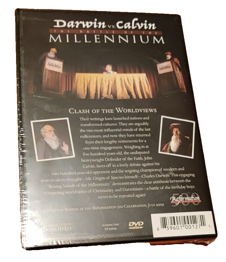 DVD Darwin Vs Calvin Battle Millennium Evolution Christianity Science-Brand New 859601001271| eBay
