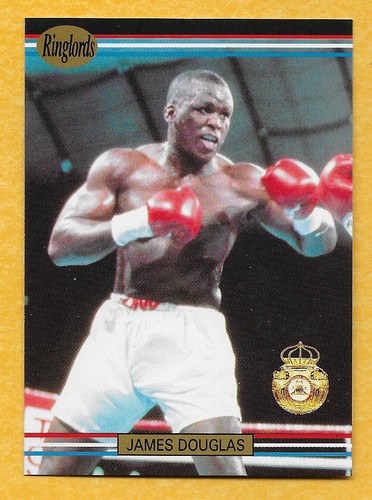 James "Buster" Douglas boxer boxing 1991 Ringlords trading card #3 | eBay