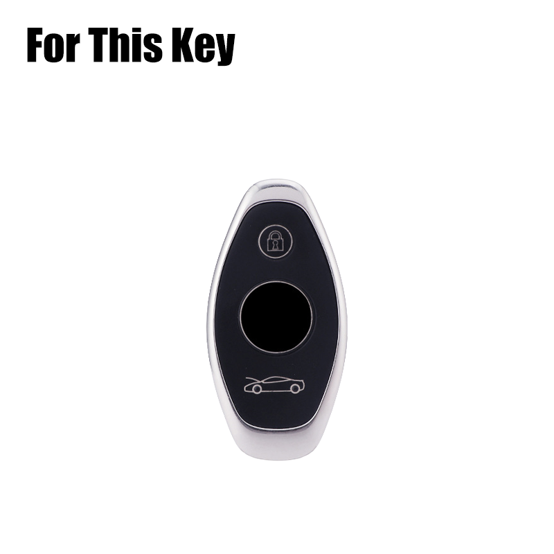 Suede Leather Car Remote Key Cover Case For Mclaren 675LT 570GT 720S ...