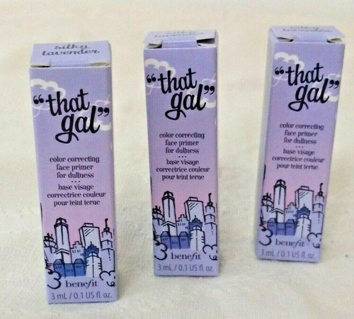 3 ~ Benefit 'That Gal' Brightening Face Primer, Silky Lavender. | eBay