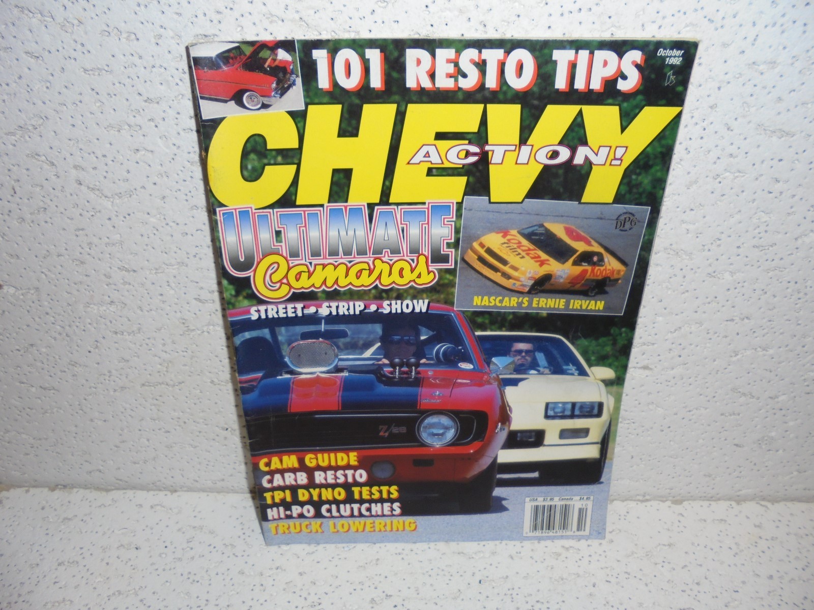 Vintage Chevy Action Magazine October 1992 Ultimate Camaros Action! | eBay