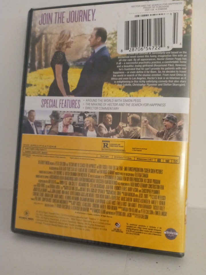 Hector and The Search for Happiness dvd movie Brand NEW 24543993568| eBay
