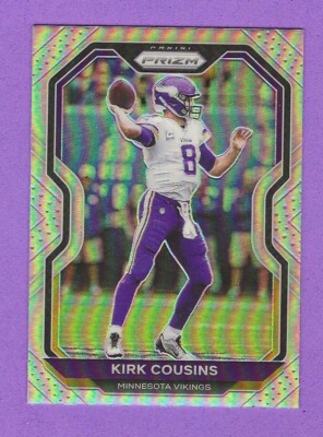 2020 PANINI PRIZM SILVER #215 KIRK COUSINS PARALLEL FOOTBALL CARD (NrMT ...