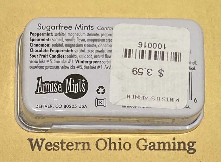 Amuse Mints U. S. Airman EXPIRED Peppermints Tin NEW READ | eBay