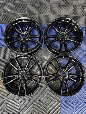 BMW M2 OEM Wheels 8090094bla Factory Original Gloss Black 19x8 | eBay