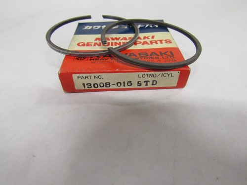 KAWASAKI A1 SAMURAI 250 A1R PISTON RINGS SET NOS 13008-016 STANDARD ...
