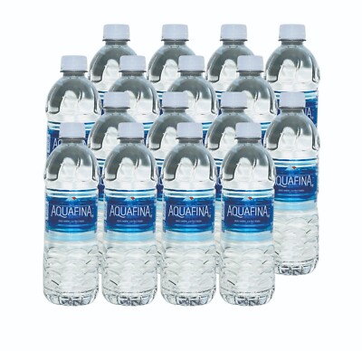 Aquafina Purified Drinking Water- 16.9 Fl oz (500mL) (16 Bottles) | eBay