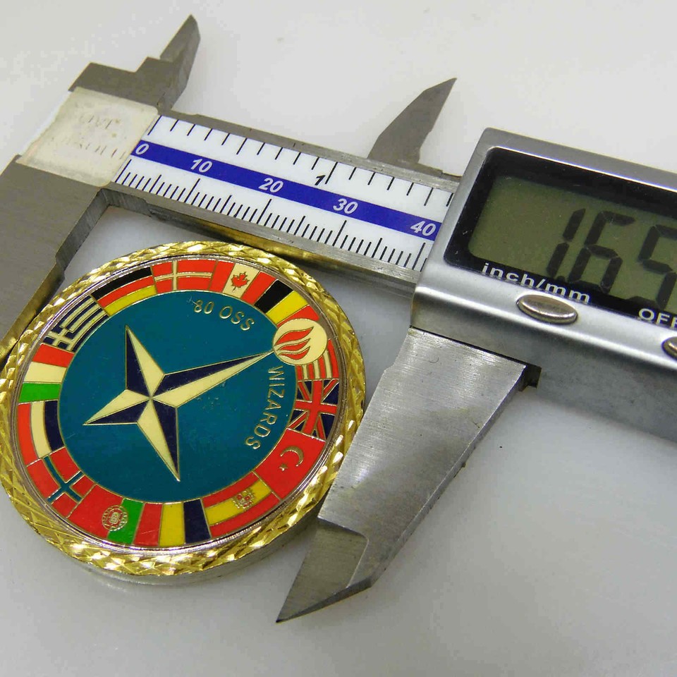 80 OSS WIZARDS CHALLENGE COIN | eBay