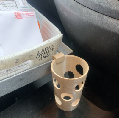 LLV Cup Holder For USPS LLV or Metris Van Hooks Onto Mail Tray | eBay