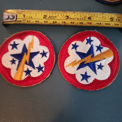 2 WW2 US Army Patch Western Pacific Forces Military Shoulder Insignia ...