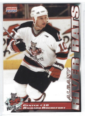 1999-00 Albany River Rats (AHL) Richard Rochefort | eBay