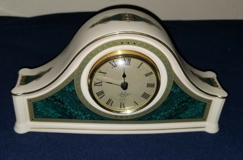 Porcelain Camel Back Mantle Clock by Lenox | eBay