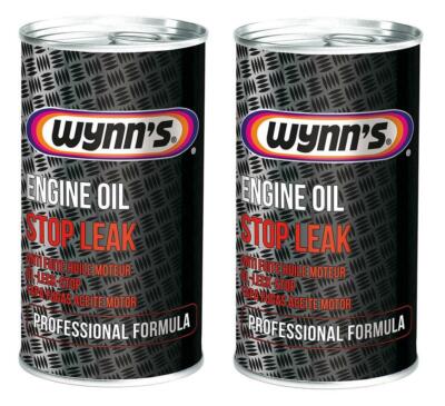 2x Wynns Professional Formula Engine Oil Stop Leak Treatment Additive ...