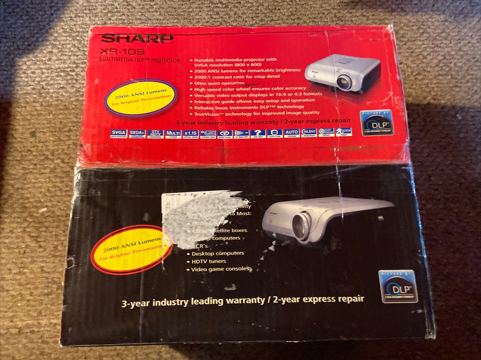 Sharp XR-10S DLP Projector for sale online | eBay