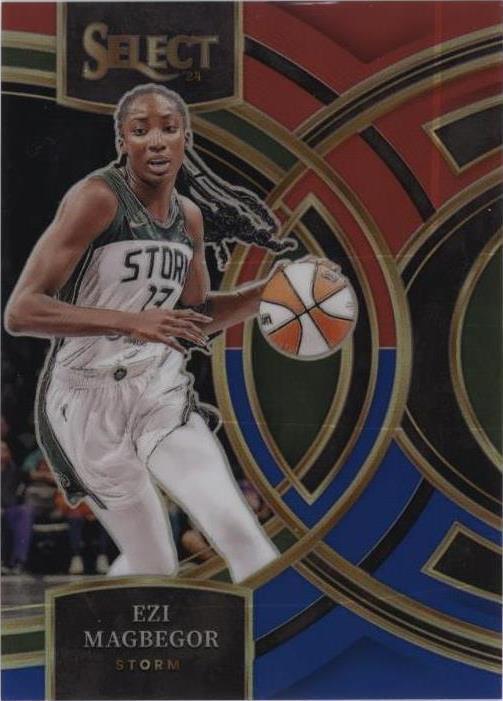 2024 Panini Select WNBA - Premier Level Ezi Magbegor #167 Red & Blue ...