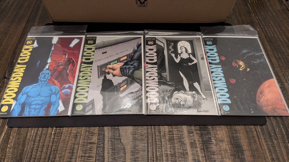 Doomsday Clock #1 2 3 4 5 6 7 8 9 10 11 12 DC EPIC EVENT Comic Book Set ...