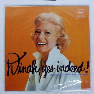 DINAH SHORE DINAH, YES INDEED CAPITOL ECJ50090 Japan VINYL LP | eBay