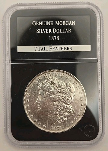 1878 7TF (7 Tail Feather) Morgan Silver Dollar | eBay