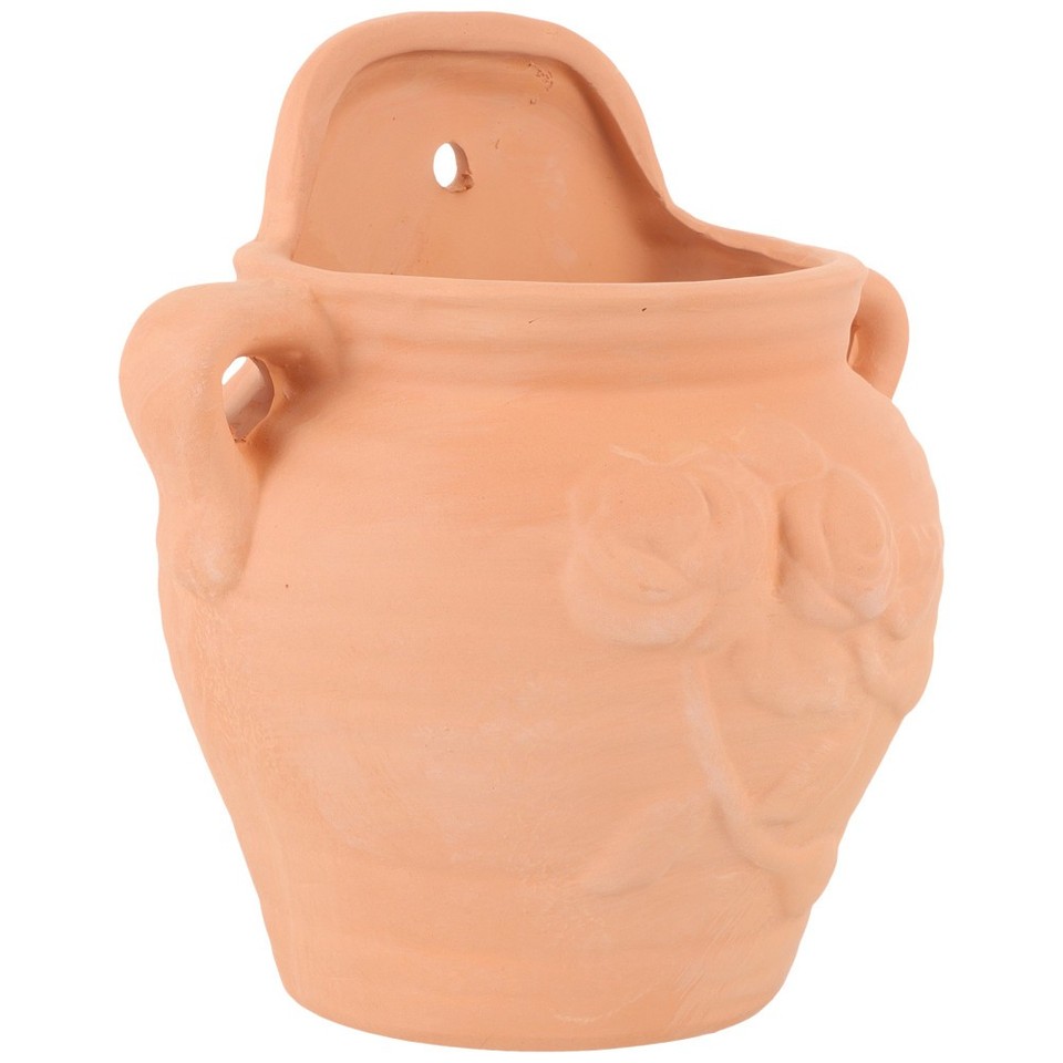 Wall Plant Holder Wall Pottery Flower Pot Balcony Plant Planter Wall ...